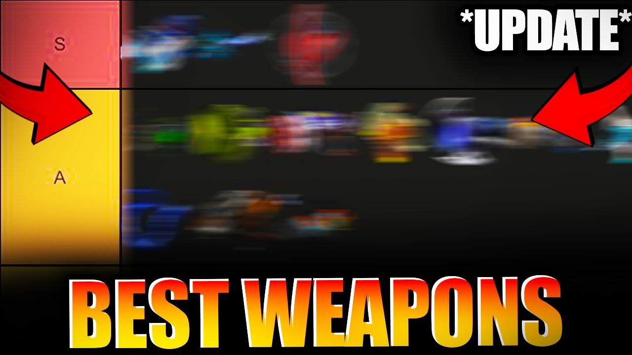 *UPDATED* Roblox Locked Weapon Tier List - YouTube
