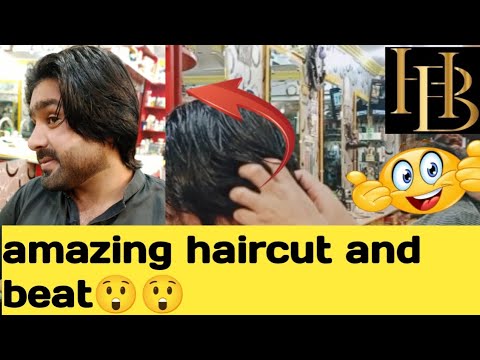 amazing haircut and beat 😲😲#hair - YouTube