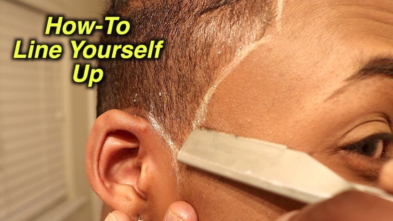 How to Give Yourself A Line-Up In-Between Haircuts | PrettyBoyFloyd🌹 ...