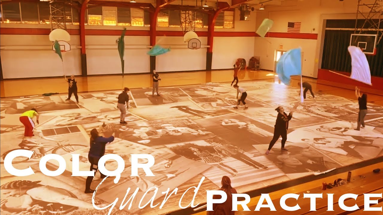 Road trips and color guard practice - YouTube
