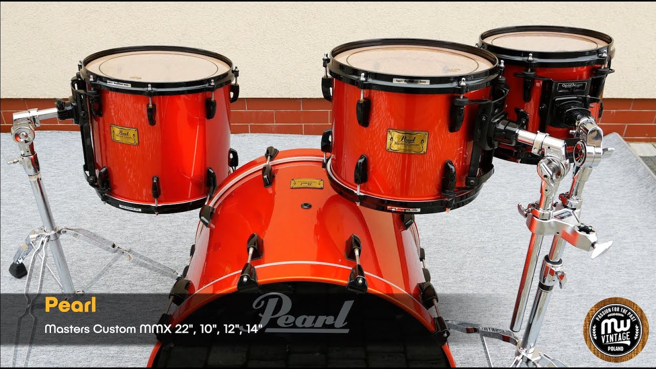 MW-Vintage.pl - Pearl Masters Custom MMX 22", 10", 12", 14" Quick ...