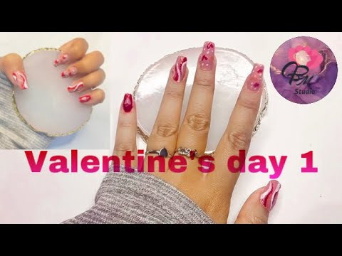 Valentine’s Day Design pinky Love | Tutorial mudah - YouTube