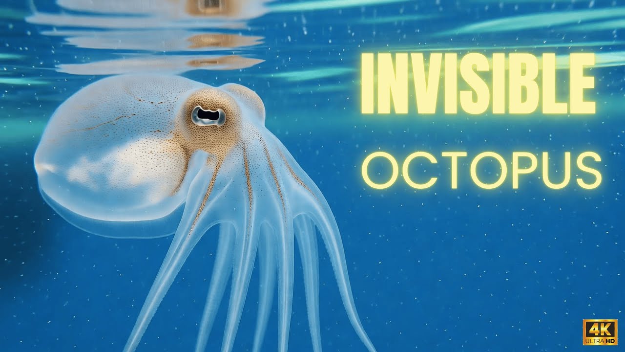 👻 Invisible Octopus: A Ghost in Open Water - YouTube