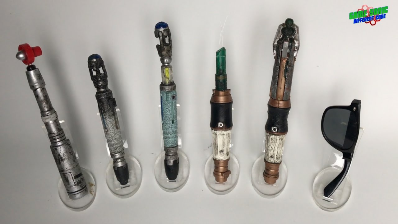 Destroyed Sonic Screwdriver Collection - YouTube