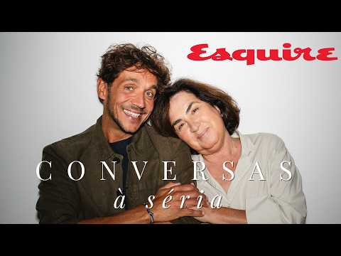 Rita Blanco e Ruben Alves em 𝑪𝒐𝒏𝒗𝒆𝒓𝒔𝒂𝒔 à 𝑺é𝒓𝒊𝒂 | Esquire Portugal