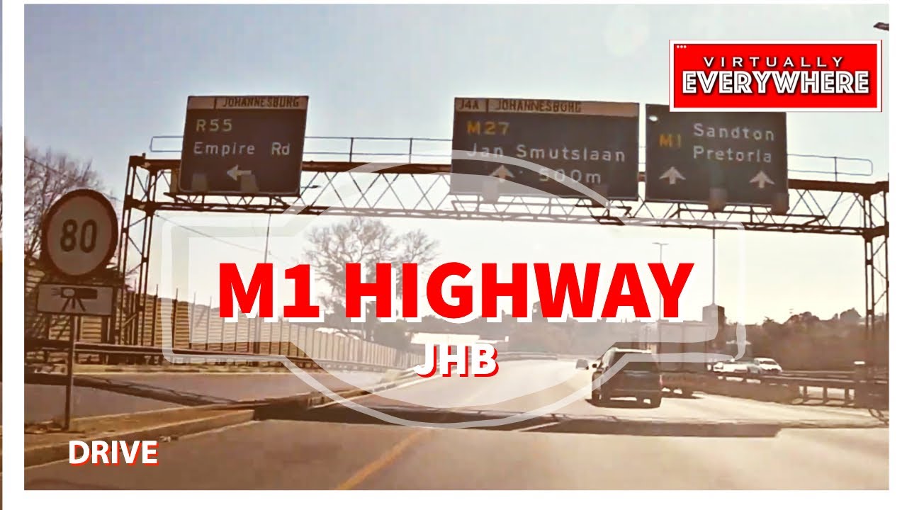 Drive on the Johannesburg highway | JHB DRVE | South Africa - YouTube