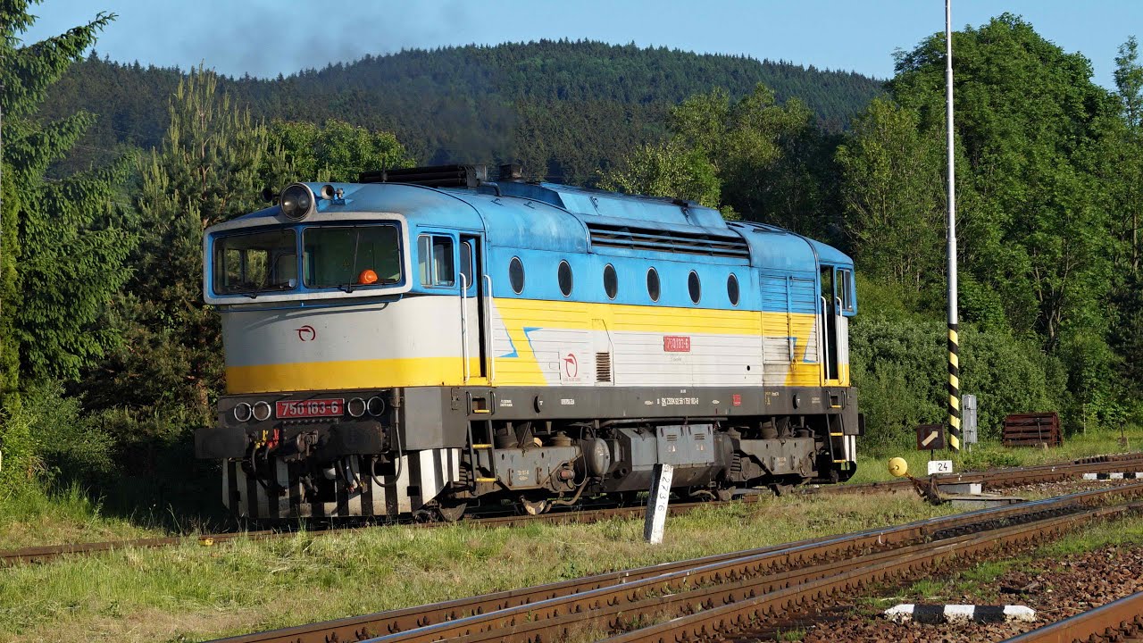Vlaky Slovensko - ZSSK 750.183 Dášenka na Hornej Štubni 2015 - YouTube