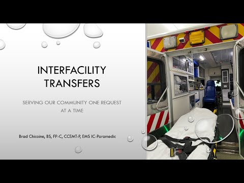 Interfacility Transfers at Lisbon Emergency - YouTube