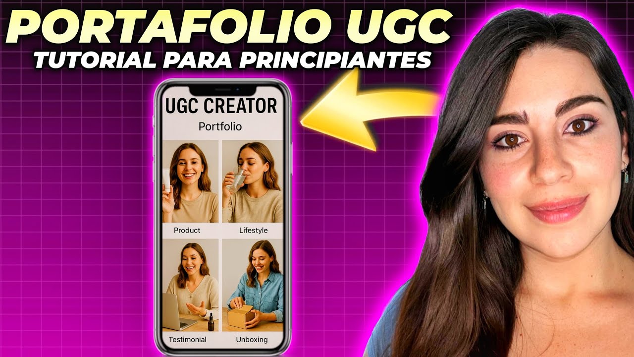Cómo Hacer un Portafolio de Creador de Contenido UGC | Guía para ...