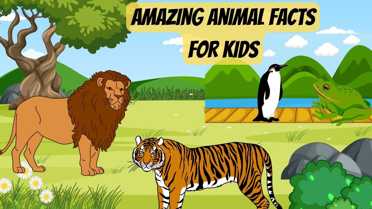 15 Amazing animal facts for kids - YouTube