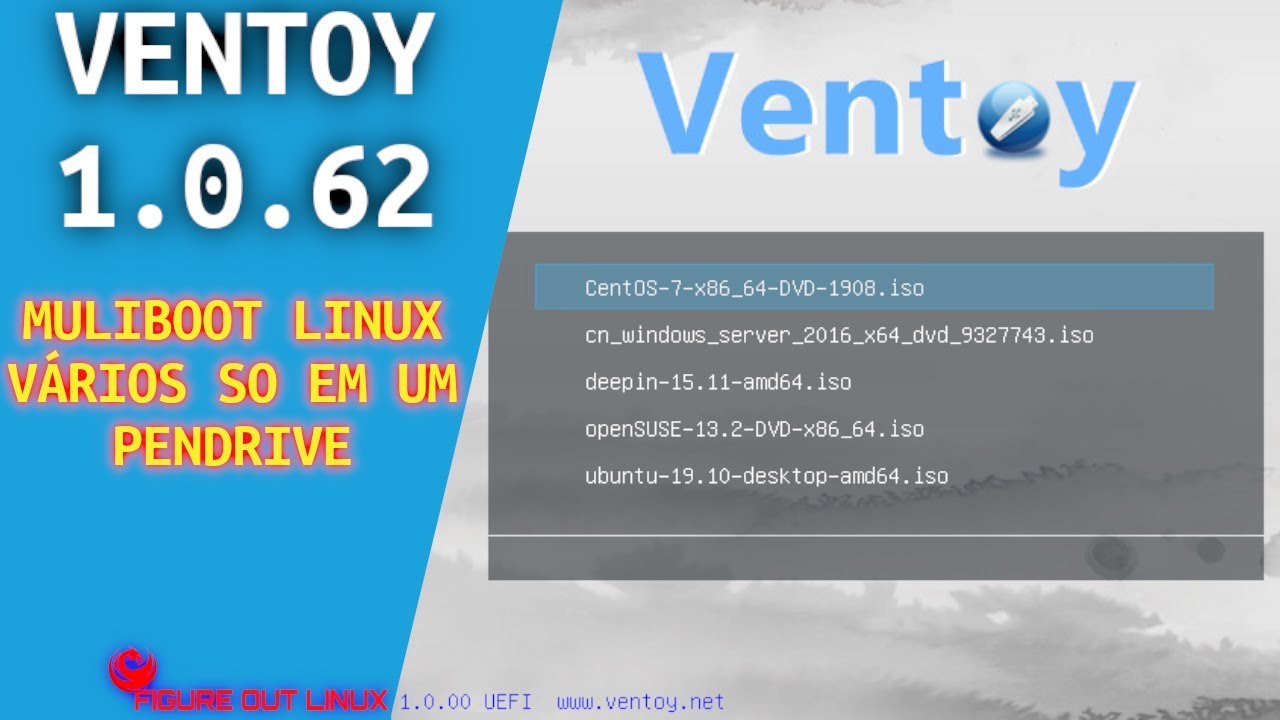 🔵 Ventoy 1.0.62 MultiBoot Linux - Procedimento feito no Linux Mint 20.2 ...