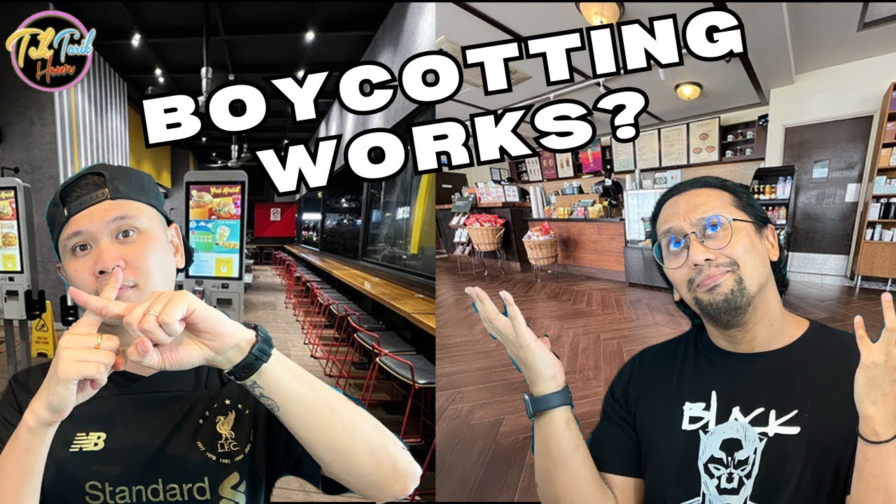 BOYCOTTING MCD & STARBUCKS? Does Boycotting Works Though? | Teh Tarik ...