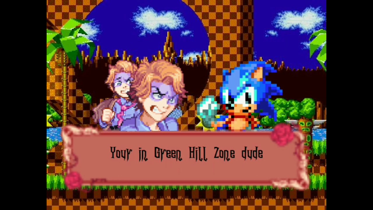 Senpai and Sonic talk I guess - YouTube