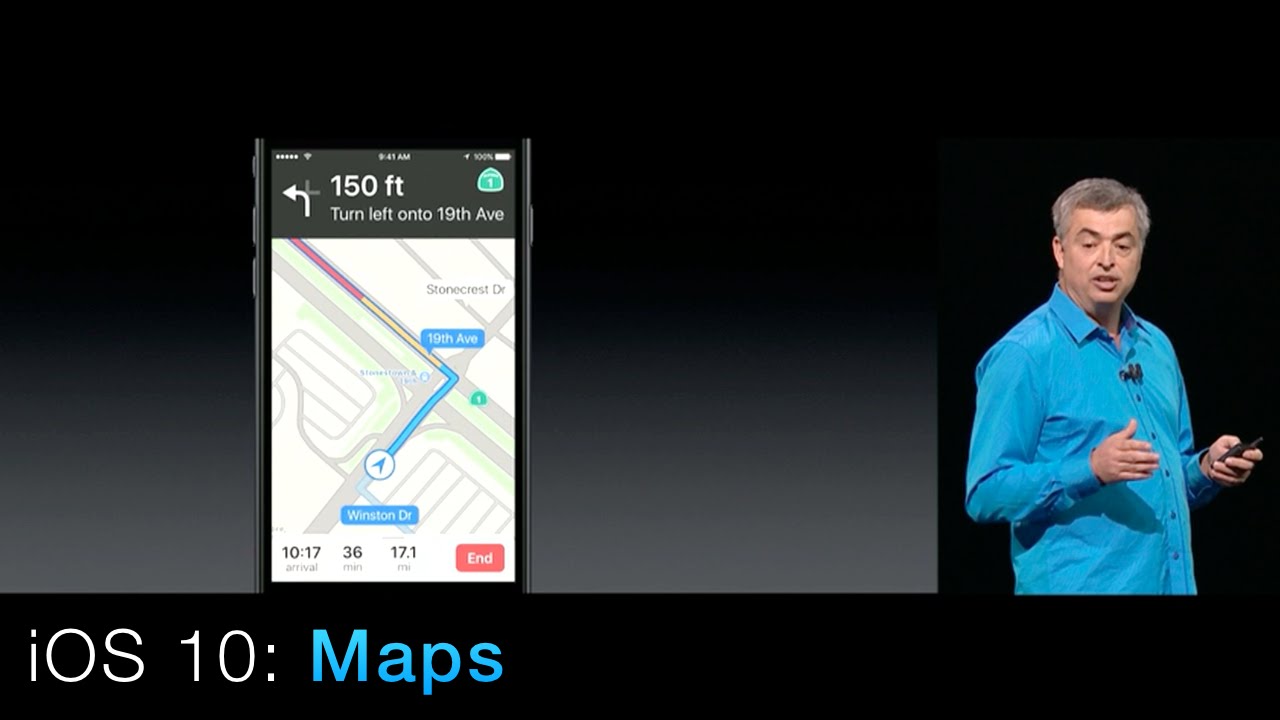 iOS 10: Maps - YouTube