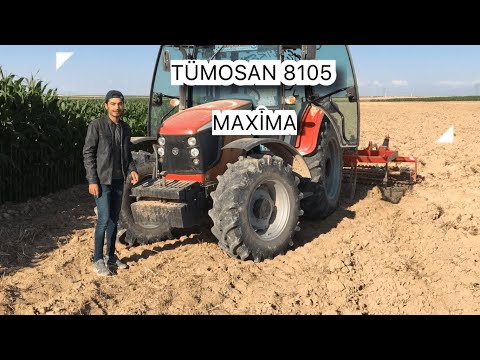 Genç Çiftçiden TÜMOSAN Maxima 8105 Tanıtımı