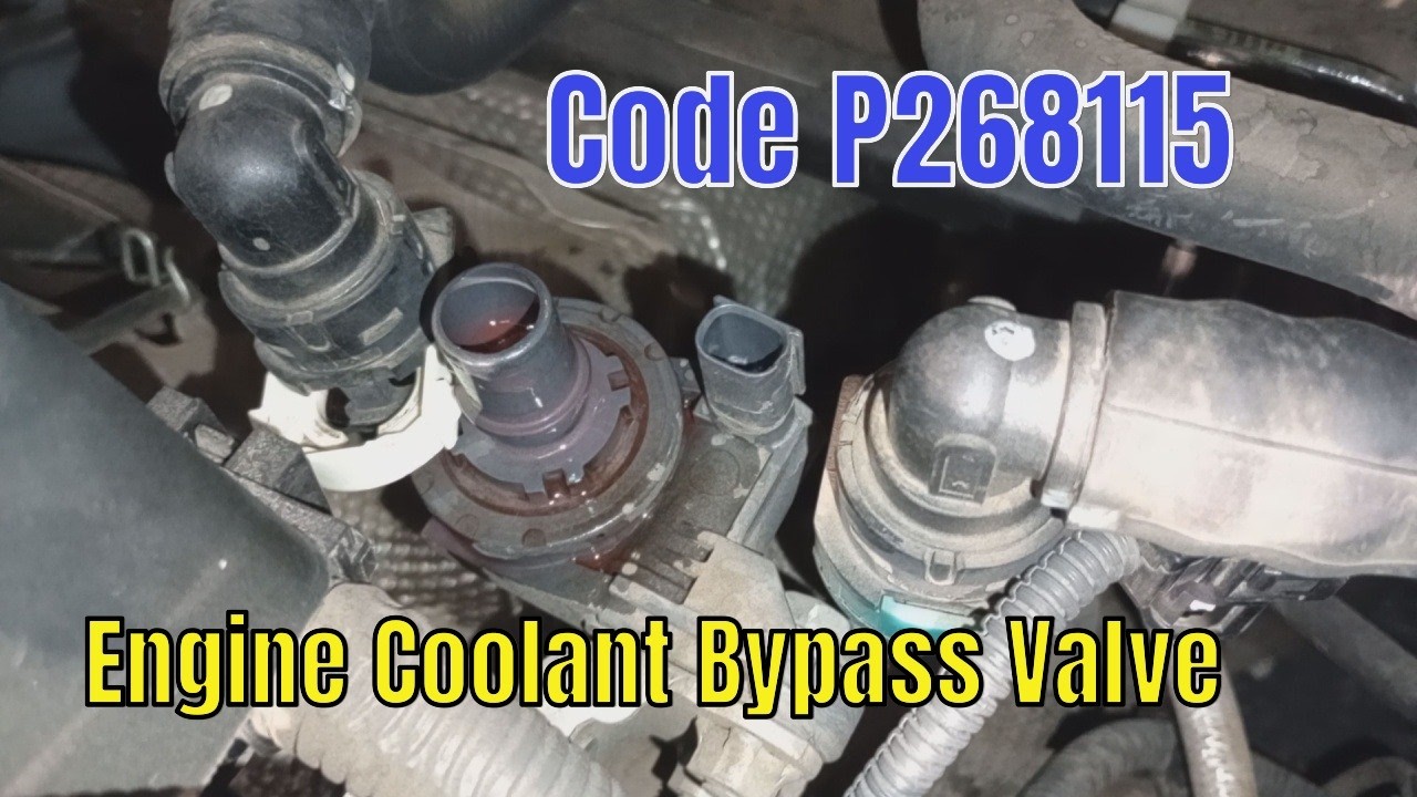 2018-2023 Toyota Camry - Code P268115 - Engine Coolant Bypass Valve ...