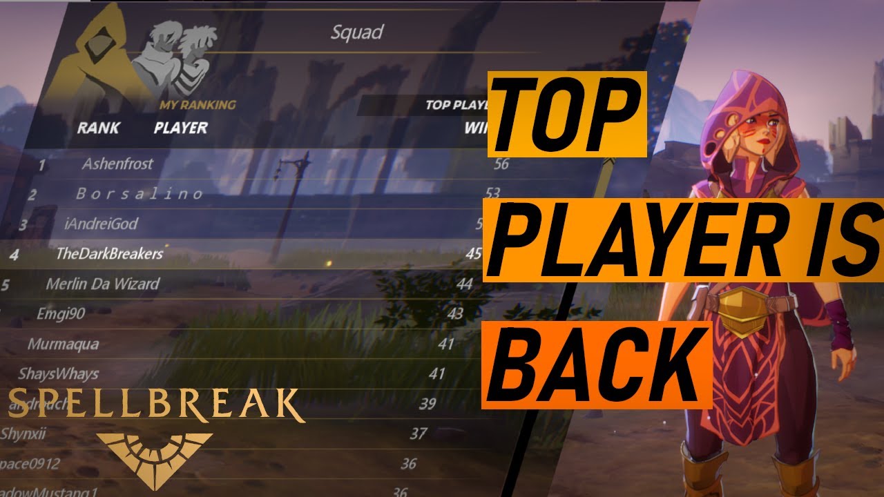 I AM BACK!! | SpellBreak - (RANK #1) - YouTube