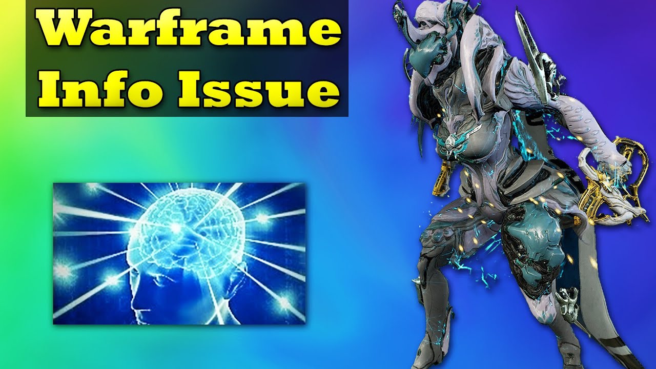 The Importance Of Information In Warframe - YouTube