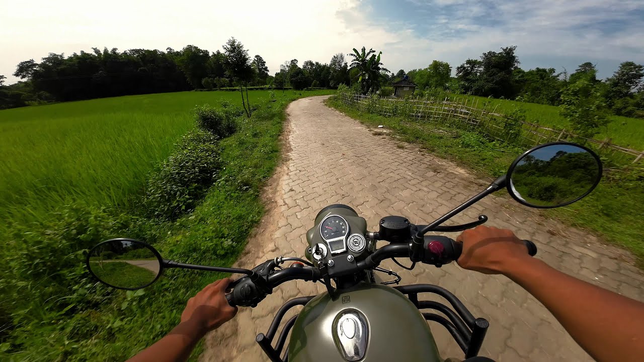Classic 350 Reborn POV | Golaghat, Assam | DJI Action 2 | 4K UHD - YouTube