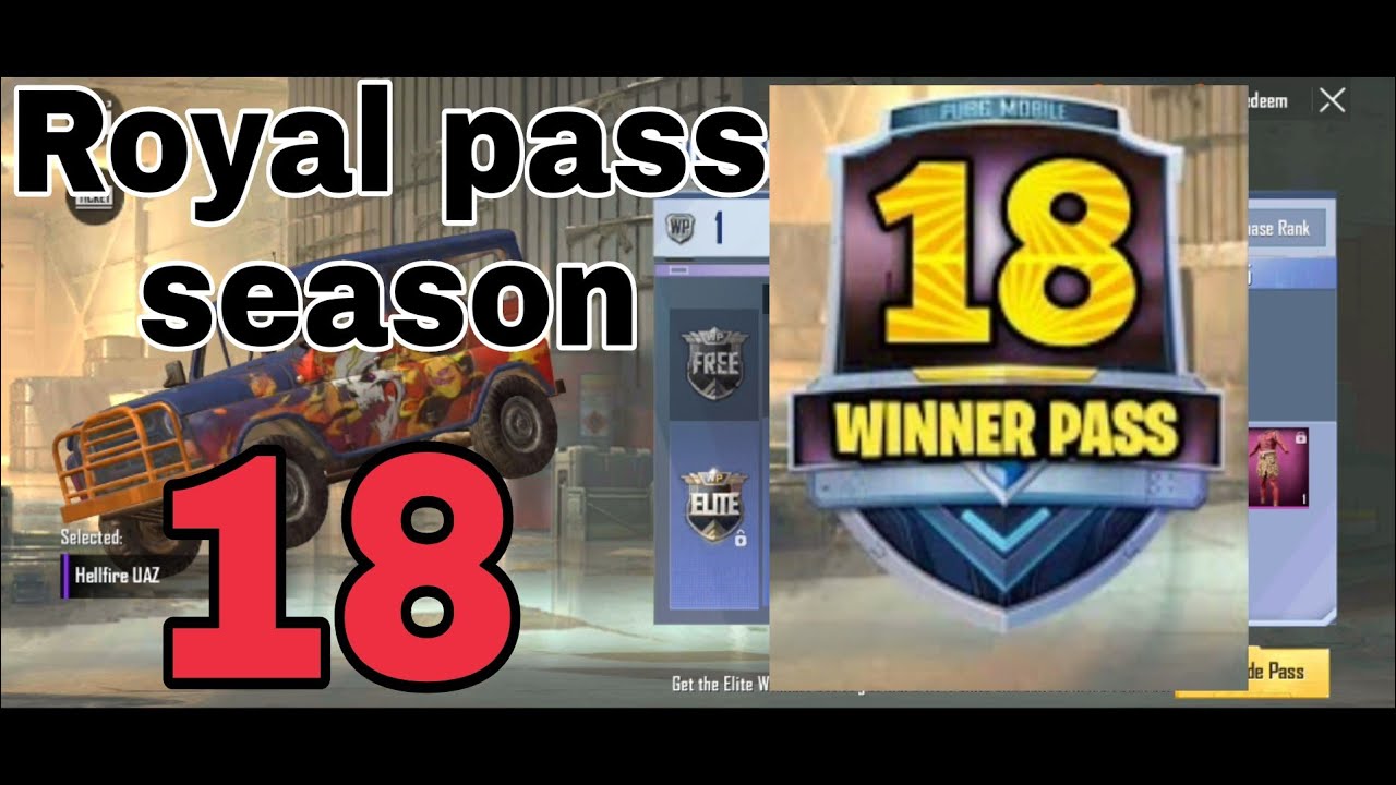 New Royal pass season 18 review and all items / pubg mobile lite ...