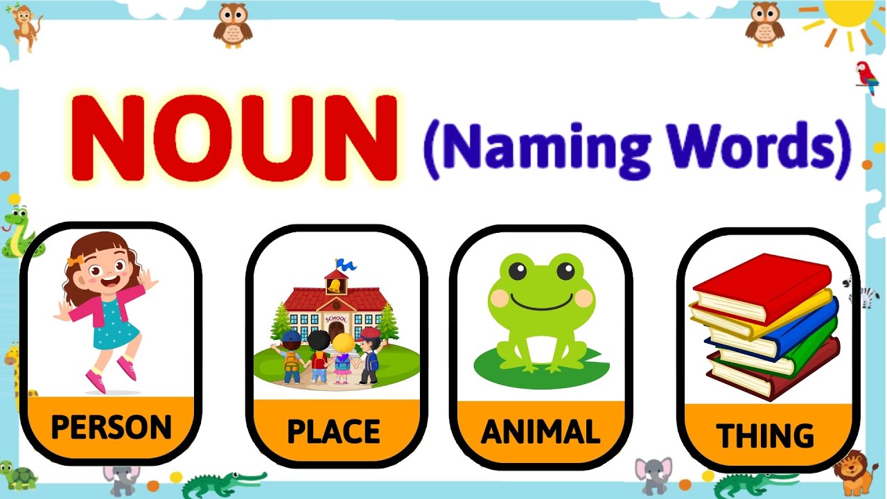 Noun for class 1 | Noun for kids | Noun definition | Noun in English ...