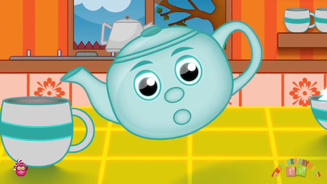 I Am A Little Teapot Nursery Rhyme - Poem for Kids - HH Nursery Rhymes ...