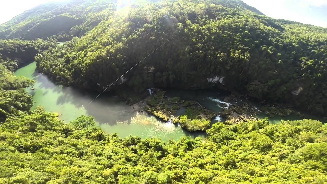 Zipline in Bohol (loboc) - YouTube