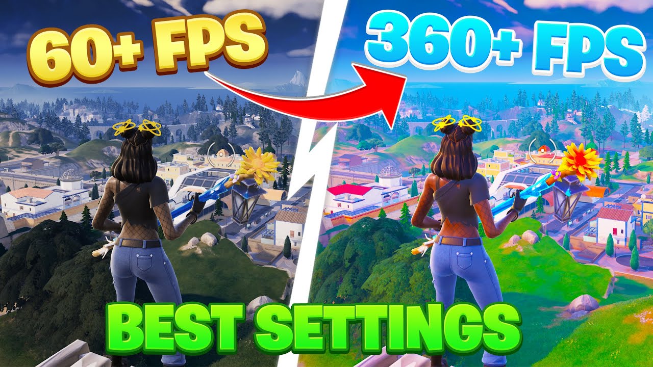 The BEST Competitive Settings in Fortnite Chapter 5 SEASON 2! - YouTube