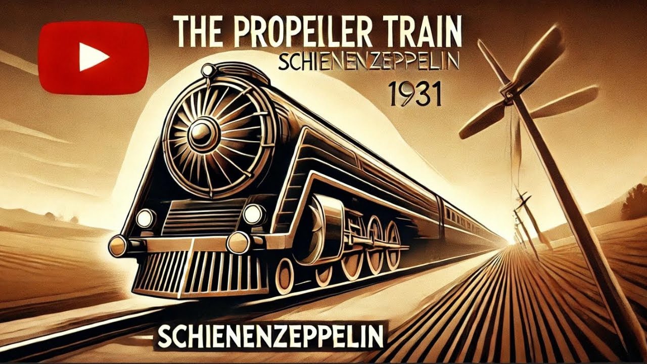 Strange Locomotives - The Schienenzeppelin Propeller Train or Rail ...