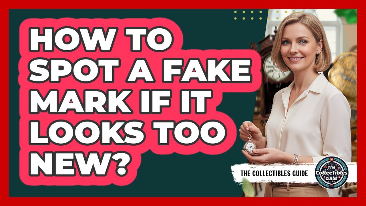 How To Spot A Fake Mark If It Looks Too New? - YouTube