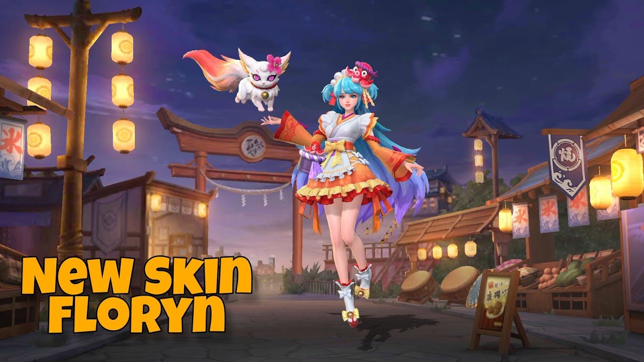 Floryn Summer Skin Floryn New Skin Gameplay - Mobile Legends Floryn New ...