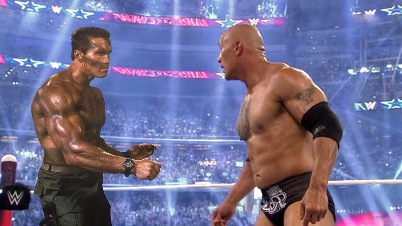 What REALLY Happened When Arnold Schwarzenegger CHALLENGED Dwayne Johnson - YouTube