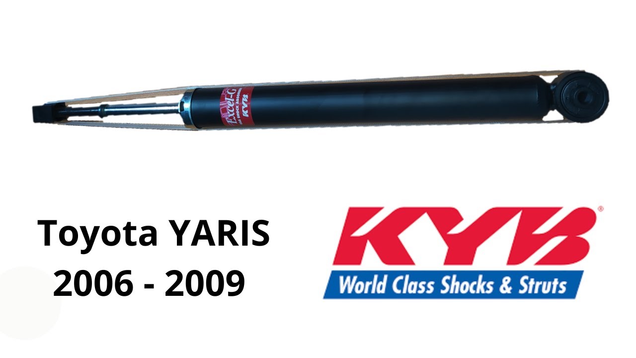AMORTIGUADOR trasero de Toyota YARIS 2006 al 2009 343442 Unboxing ...