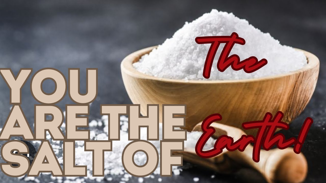 You Are The Salt 🧂Of The Earth 🙌🏾 PART 2 #Jesus #Preserve #Heal - YouTube