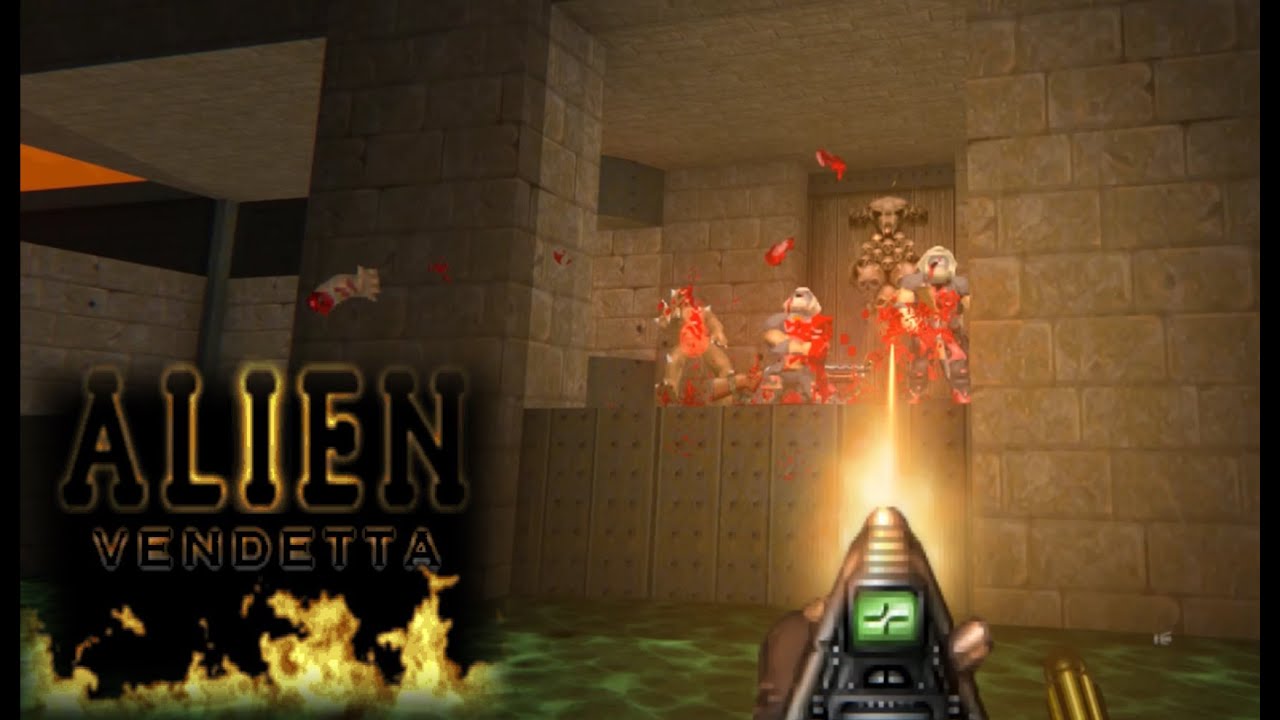 DOOM II with Project Brutality [Alien Vendetta] Level 01 Sunset - YouTube
