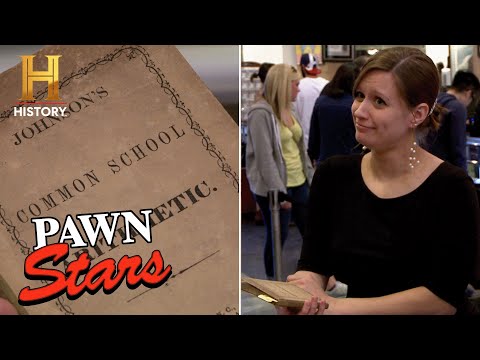 Rebecca Sets the Record Straight for Civil War Textbook (Season 9) | Pawn Stars