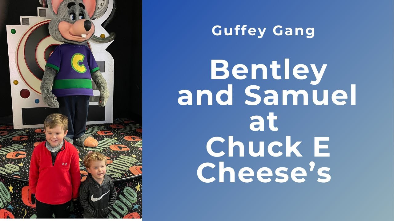 Bentley and Samuel at Chuck E Cheese’s _ Guffey Gang - YouTube