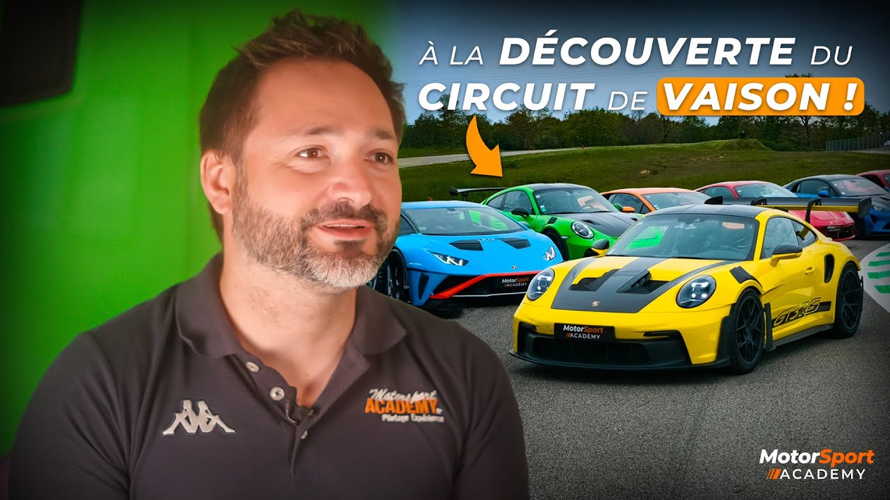 Stage de pilotage VAISON 🏁 Découvrez le circuit VAISON PISTE ! - YouTube