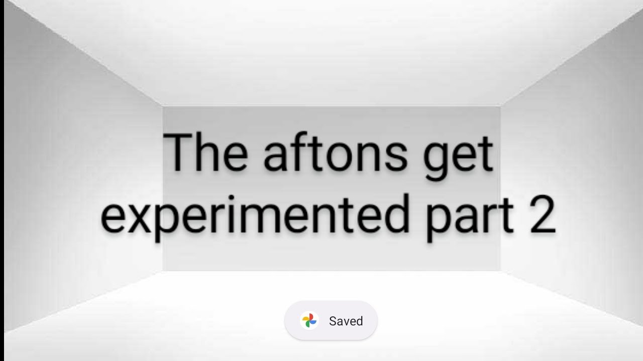 My aftons get experiments part 2 - YouTube