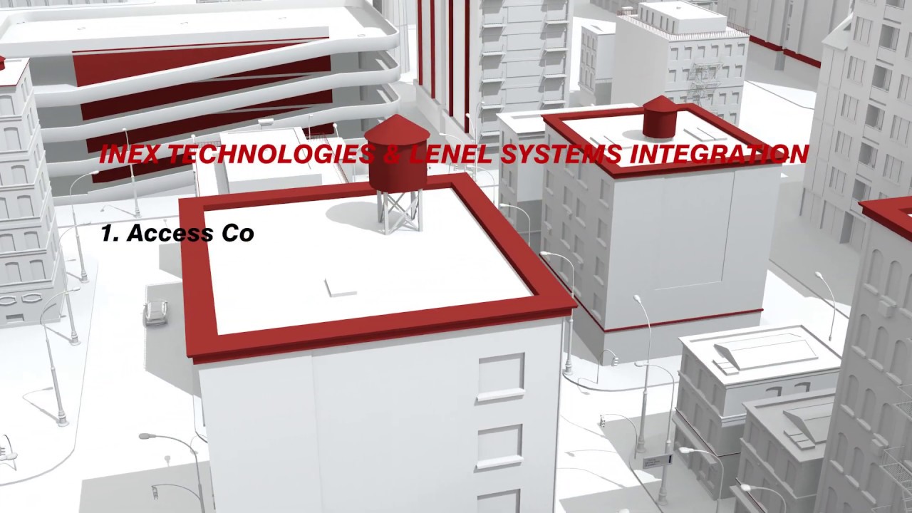 LENEL OnGUARD and INEX-TECH ANPR Integration - YouTube