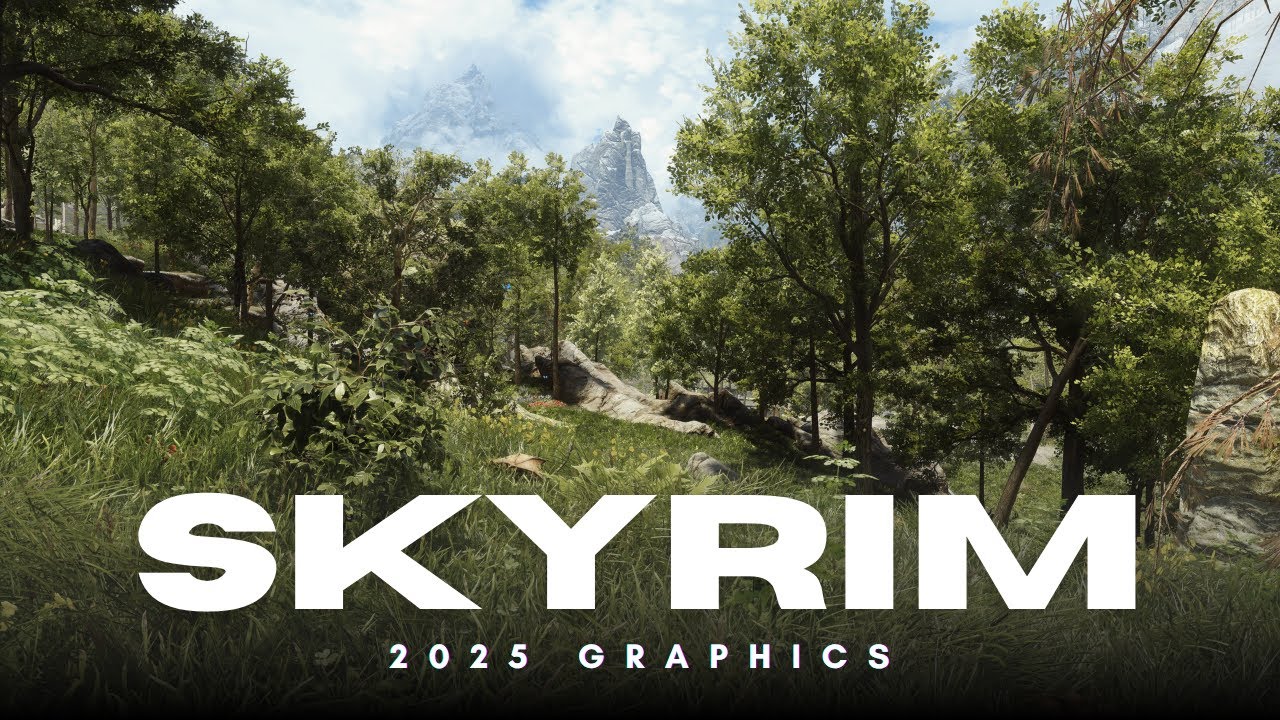 BEYOND REALISM: Skyrim 2025 - Ultimate 4K Graphics Showcase! (4k 60fps ...