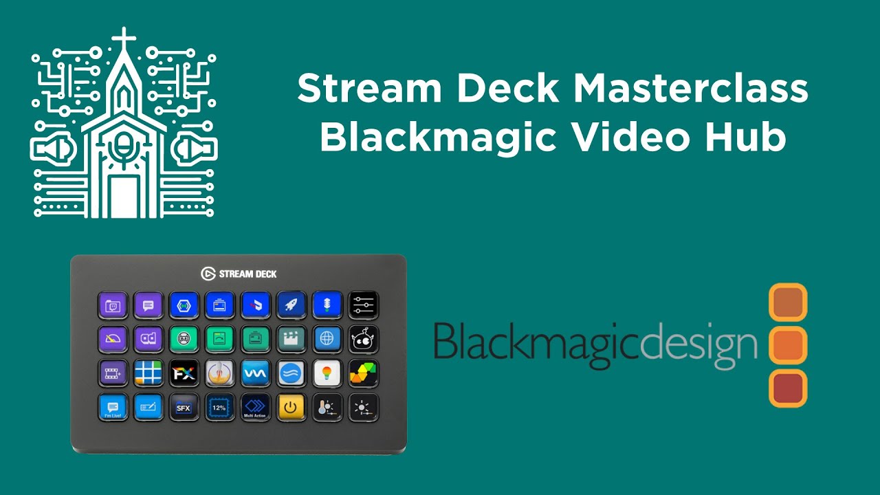 Stream Deck Masterclass: Blackmagic Video Hub and Companion Setup - YouTube