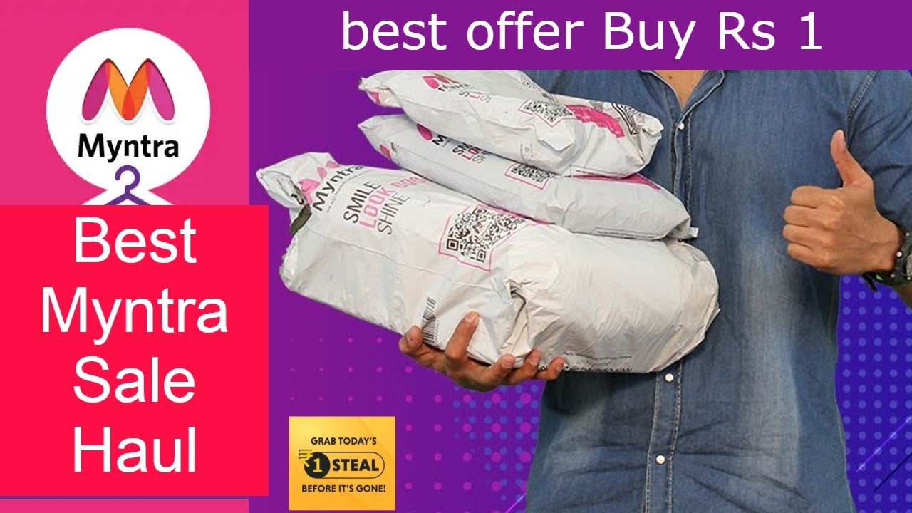 Myntra ₹1 Product Order Kaise Kare 2023 | Amazing MYNTRA Sale Under ₹ 1 ...