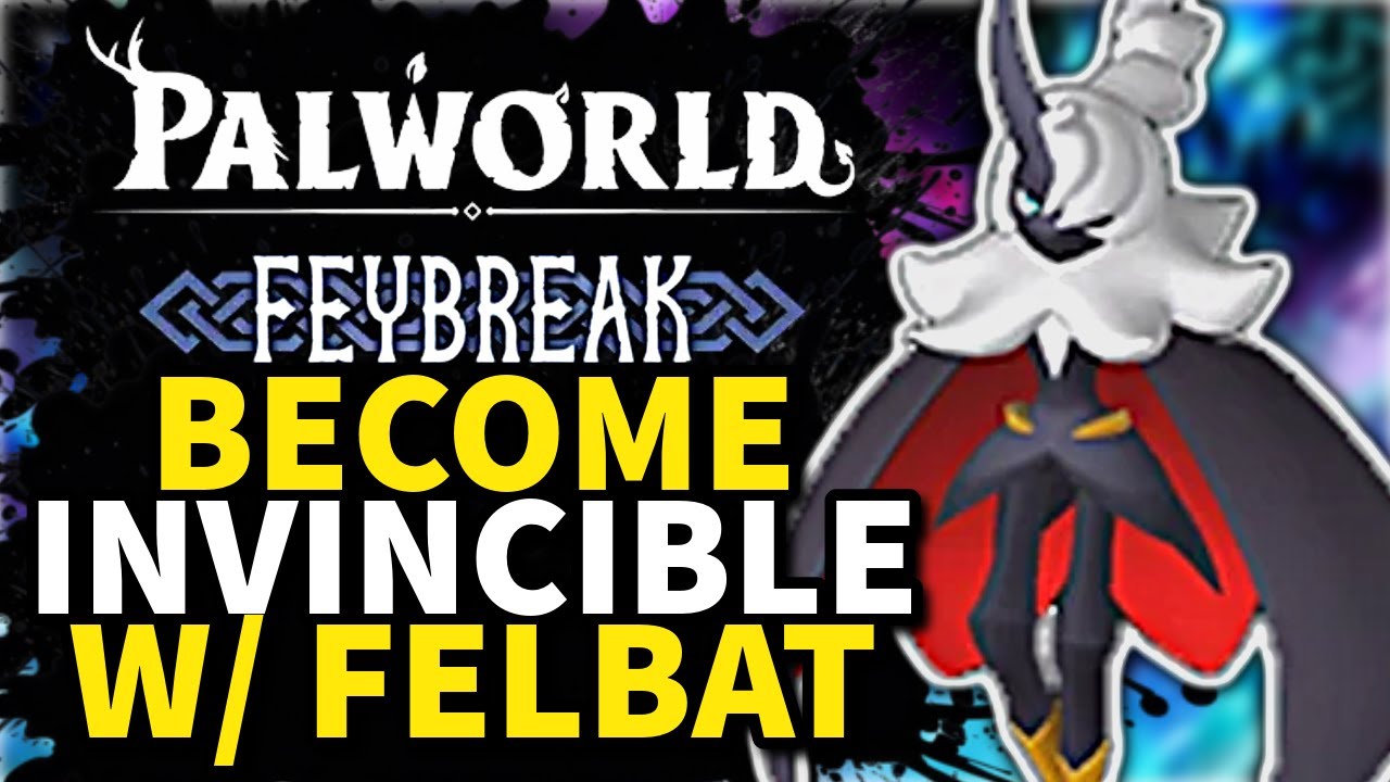 Palworld - This Pal is INSANE for Player Builds - Felbat Lifesteal ...