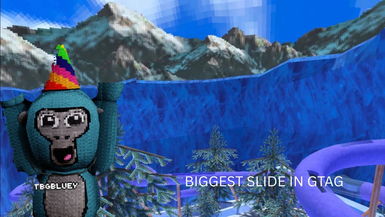 THE BIGGEST AND ONE OF MY MOST FAVORITE SLIDES IN GTAG!! (Monke Blocks ...