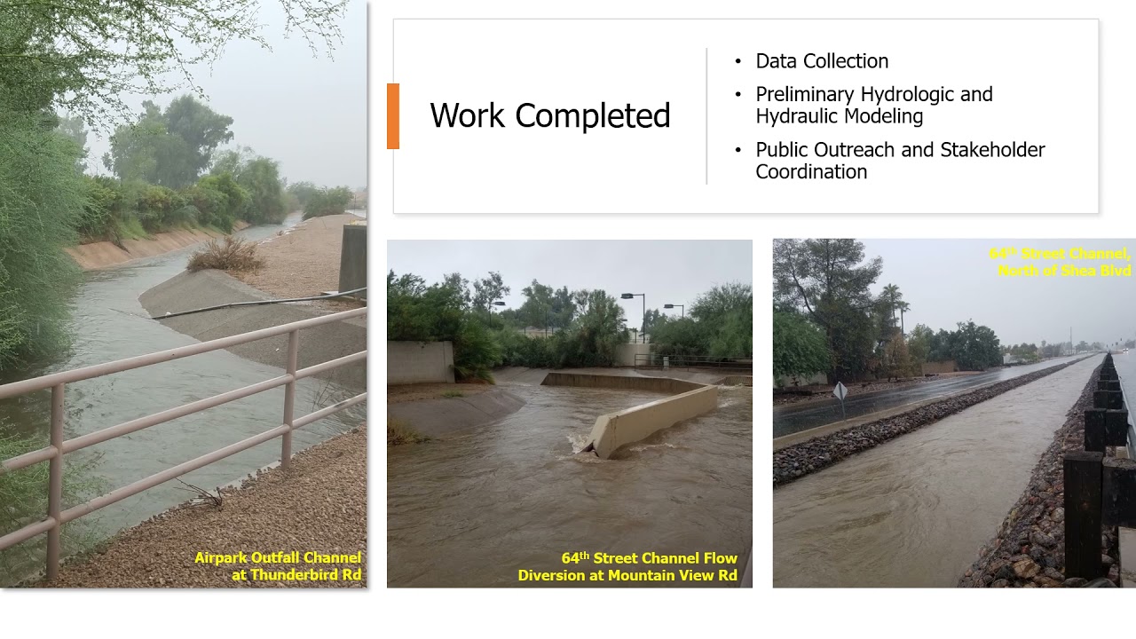 East Shea Corridor Area Drainage Master Study Outreach Presentation ...