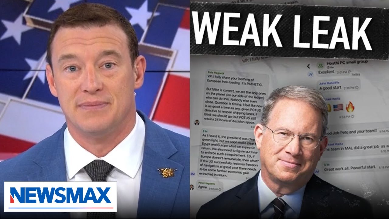 Carl Higbie: Maybe adding Jeffrey Goldberg to the group chat was ...