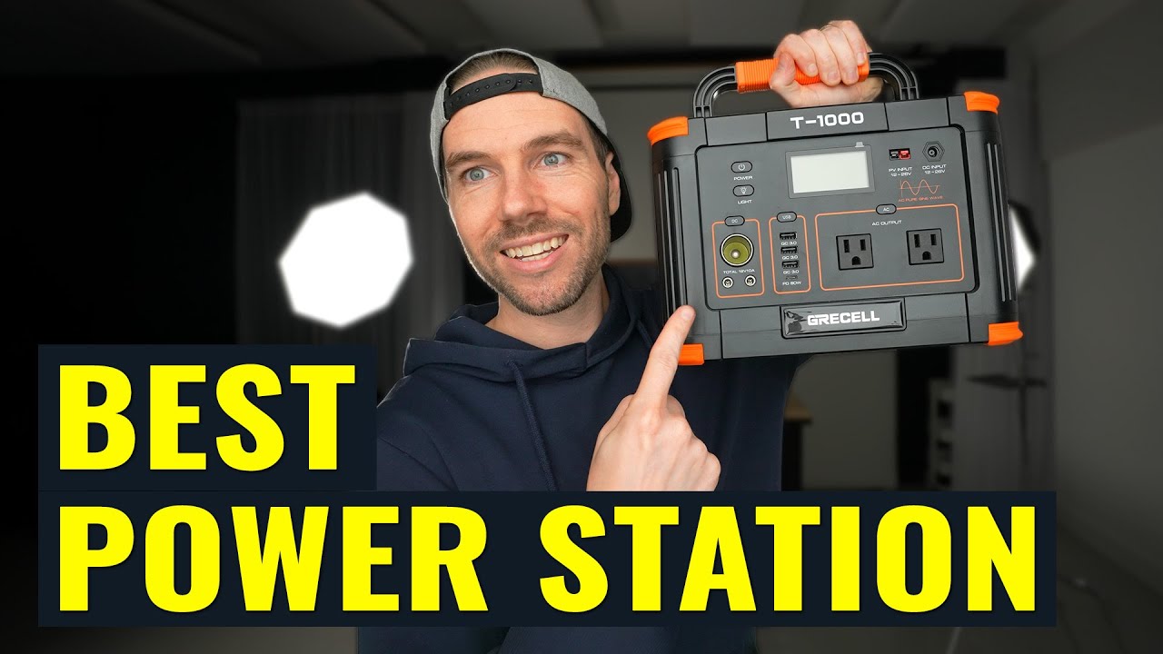 Best POWER STATION (Portable 1000WH) For Powering Lights and Charging ...