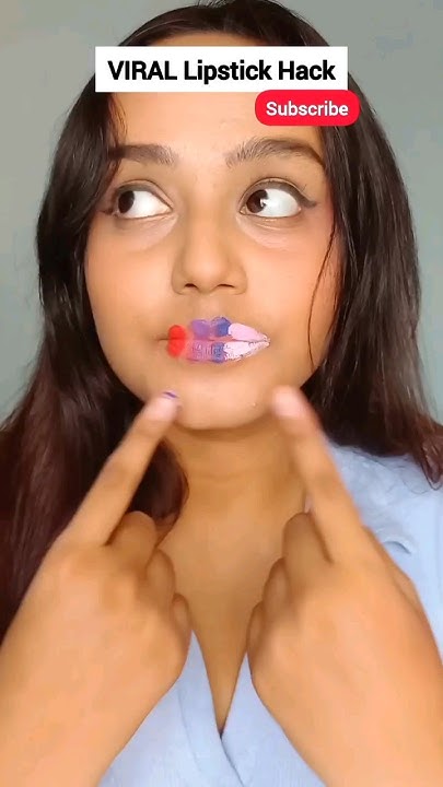 Shorts Viral Lipstick Hack🤯 Viral Shortsfeed Viralhacks Hacks