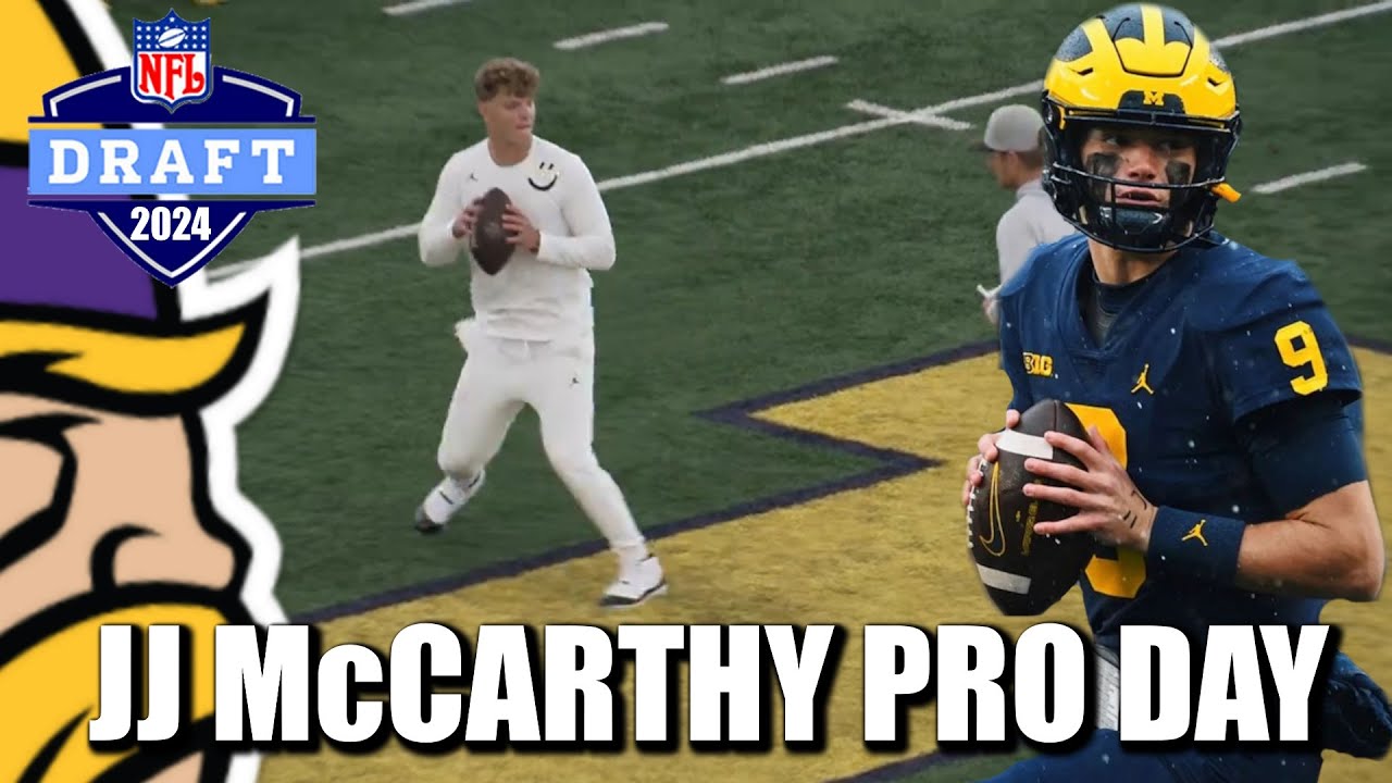 Thoughts on JJ McCarthy's Pro Day, Minnesota Vikings Assistants in ...